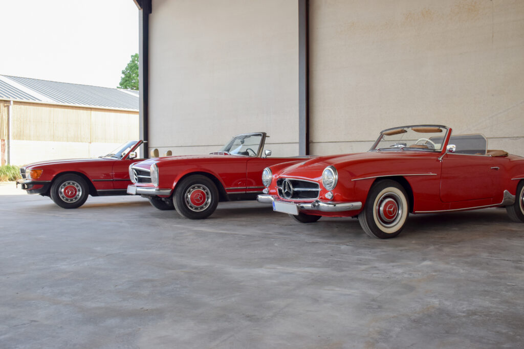An overview of the Mercedes classic convertible models